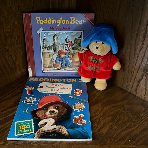 Paddington Bear | Toys | Vintage Eden Toys Paddington Bear Stuffy And Books Bundle | Poshmark